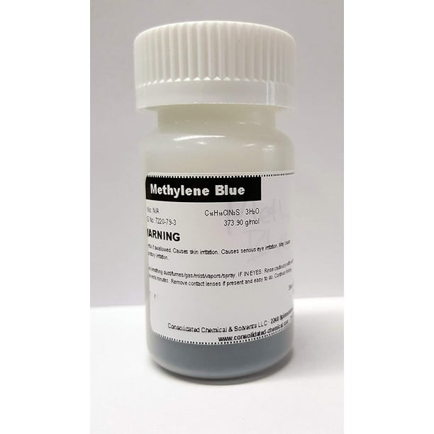 Methylene Blue Stain/dye 10g Bottle High Purity - Walmart.com
