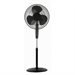 Optimus 18" Black Oscillating Stand Fan with Remote Control - Walmart.com
