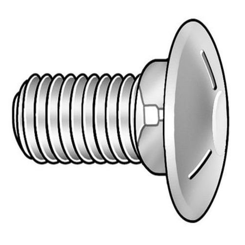 Carriage Bolt, 1/4-20x2 1/4 L, Pk100 - Walmart.com - Walmart.com