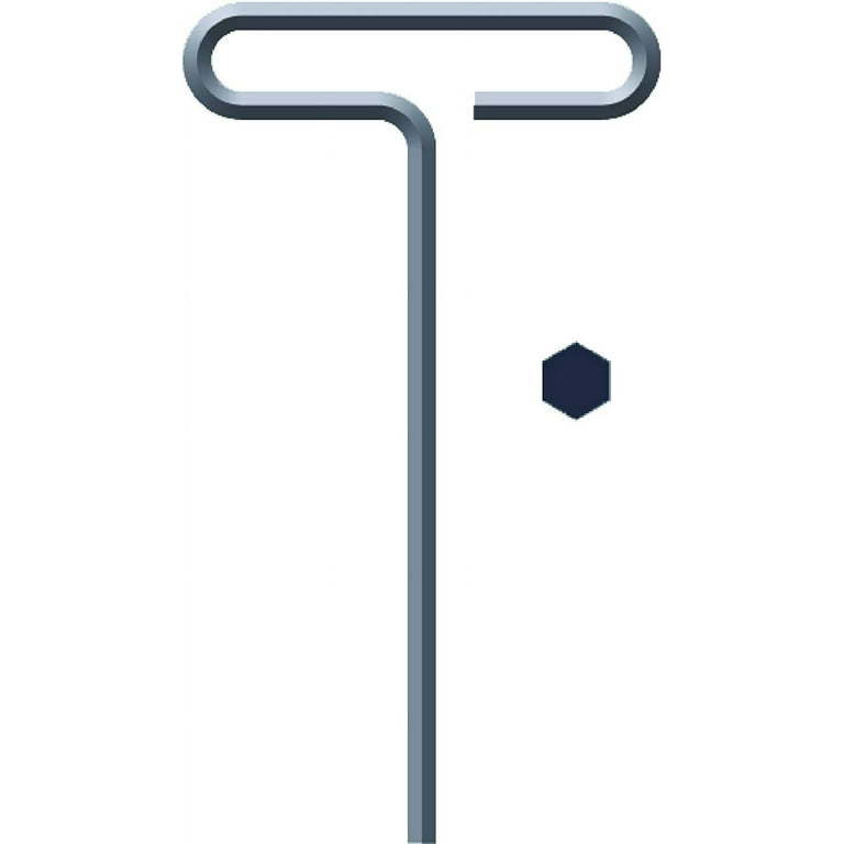 es 3/16 X 6" Cushion Grip T-Handle Hex Wrench, USA 3/16 Cushion Grip ...