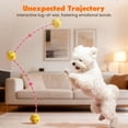 Plush Spiky Ball Dog Toy, 2026 New Interactive Dog Toys, Jumping ...
