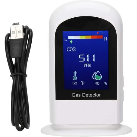 Carbon Dioxide Monitor, 3in1 Carbon Dioxide Air Quality Monitor with ...