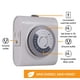 GE 24-Hour Heavy Duty Indoor Plug-in Mechanical Timer, Grounded 2 ...