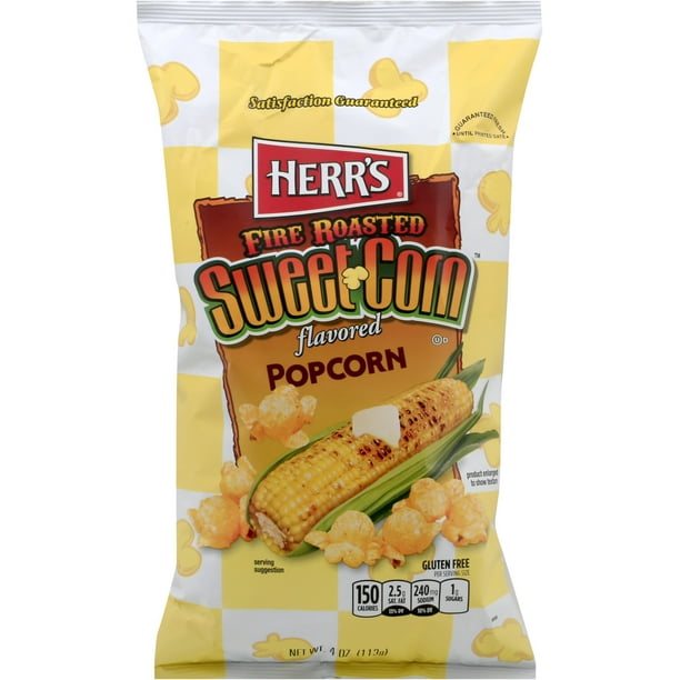 Herr's Fire Roasted Sweet Corn Popcorn 4 oz - Walmart.com