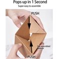 Cupcake Boxes 50 Pcs Brown Kraft Individual Cupcake Box, Single ...