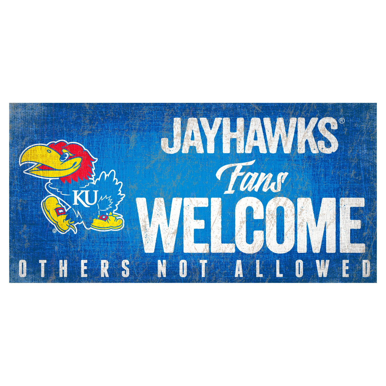 Fan Creations NCAA Fans Welcome Sign - Walmart.com