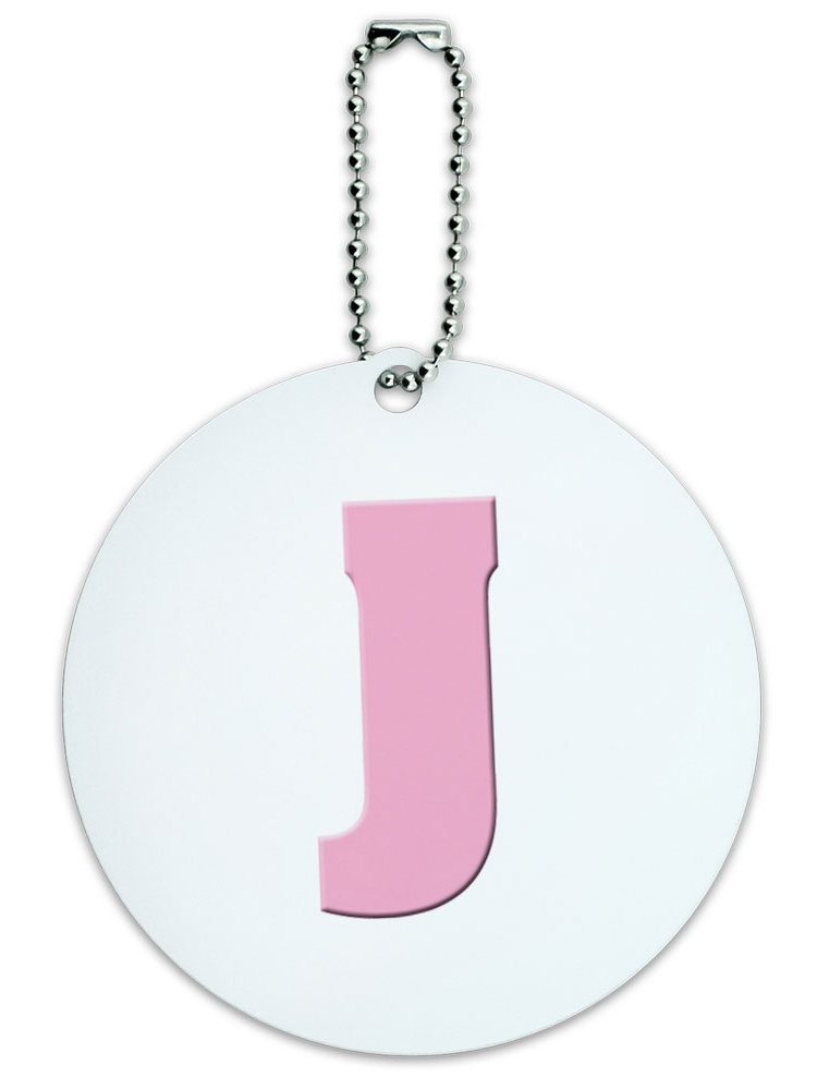 Graphics and More Letter J Initial Baby Girl Block Font Pink Shower ...