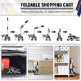 3-in-1 Heavy Duty Folding Stair Climbing Cart - 6-Wheel Convertible ...