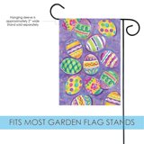 Toland Home Garden Egg Toss Eggs Easter Flag Double Sided 12x18 Inch ...