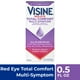 Visine Red Eye Total Comfort Multi-Symptom Eye Drops, 0.5 fl. oz ...