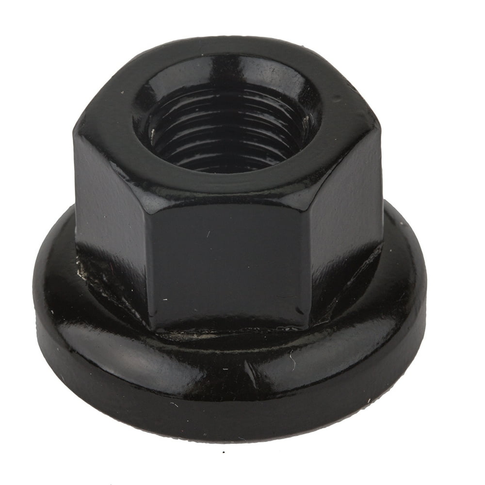 Origin8 Hub Axle Nut Chromoly Front M9X1.0 Pair Black - Walmart.com ...