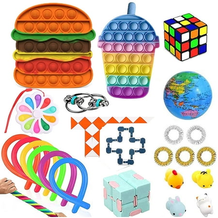 TIK Tok Fidget Toy Set, Cheap Sensory Toys Pack for Kids Adults ...