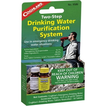 Aquatabs Water Treatment Tablets - Portable Drinking Water Purification ...