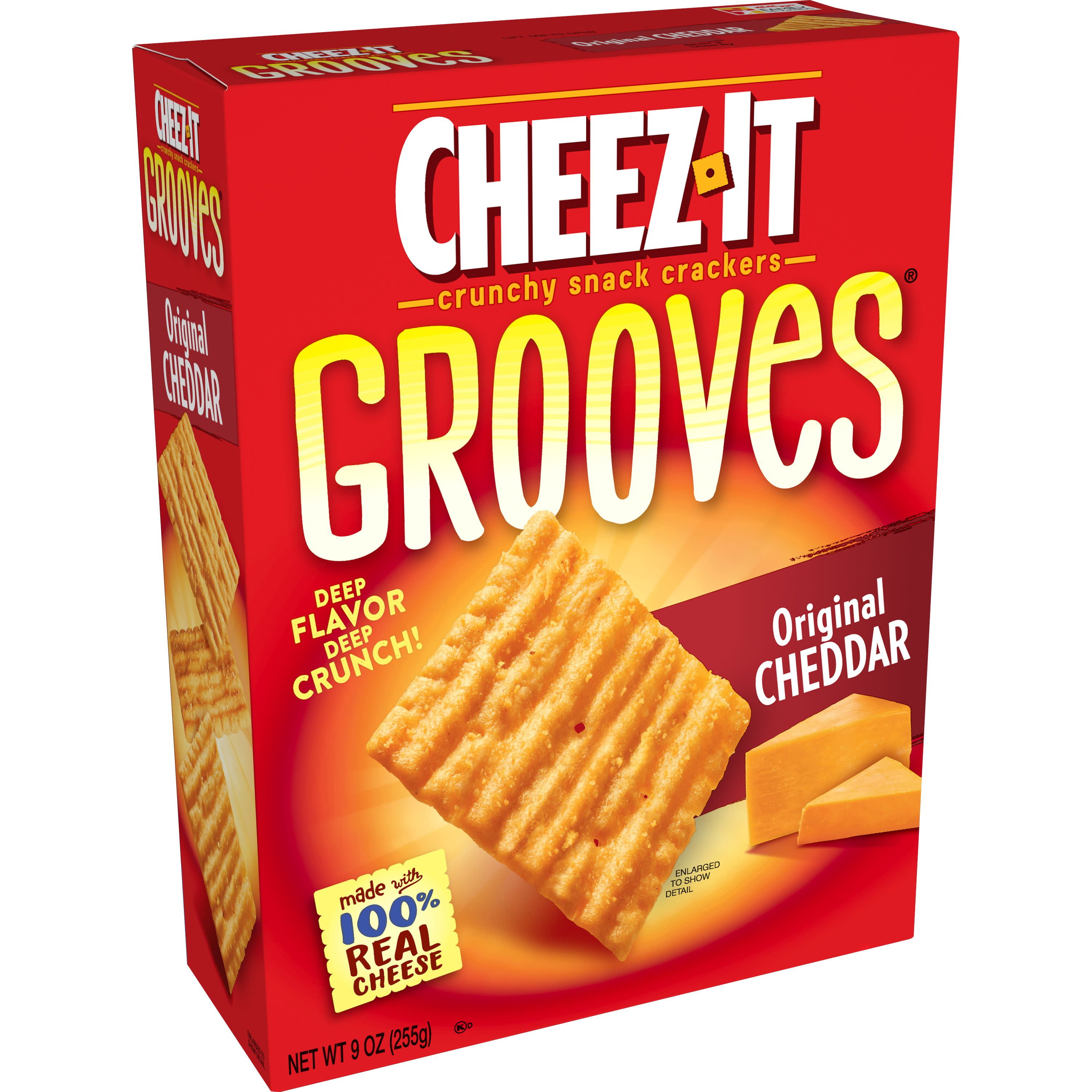 Cheez-It, Crunchy Cheese Snack Crackers, Original Cheddar, 9 Oz ... Cheez-It, Crunchy Cheese Snack Crackers, Original Cheddar, 9 Oz ...