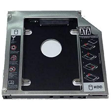 HDD Caddy Case Tray for 12.7mm Universal CD/DVD-ROM Optical Bay Drive ...