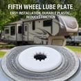 10in/12in Towpower Fifth Wheel Lube Plate Disk for Trailer Truck ...