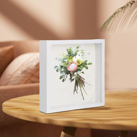 Shadow Box Picture Frame Dried Flowers Frame Dried Flower Display Box ...