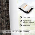 Book and Skull Gothic Pattern Blackout Curtains,Triple Weaved Fabric ...