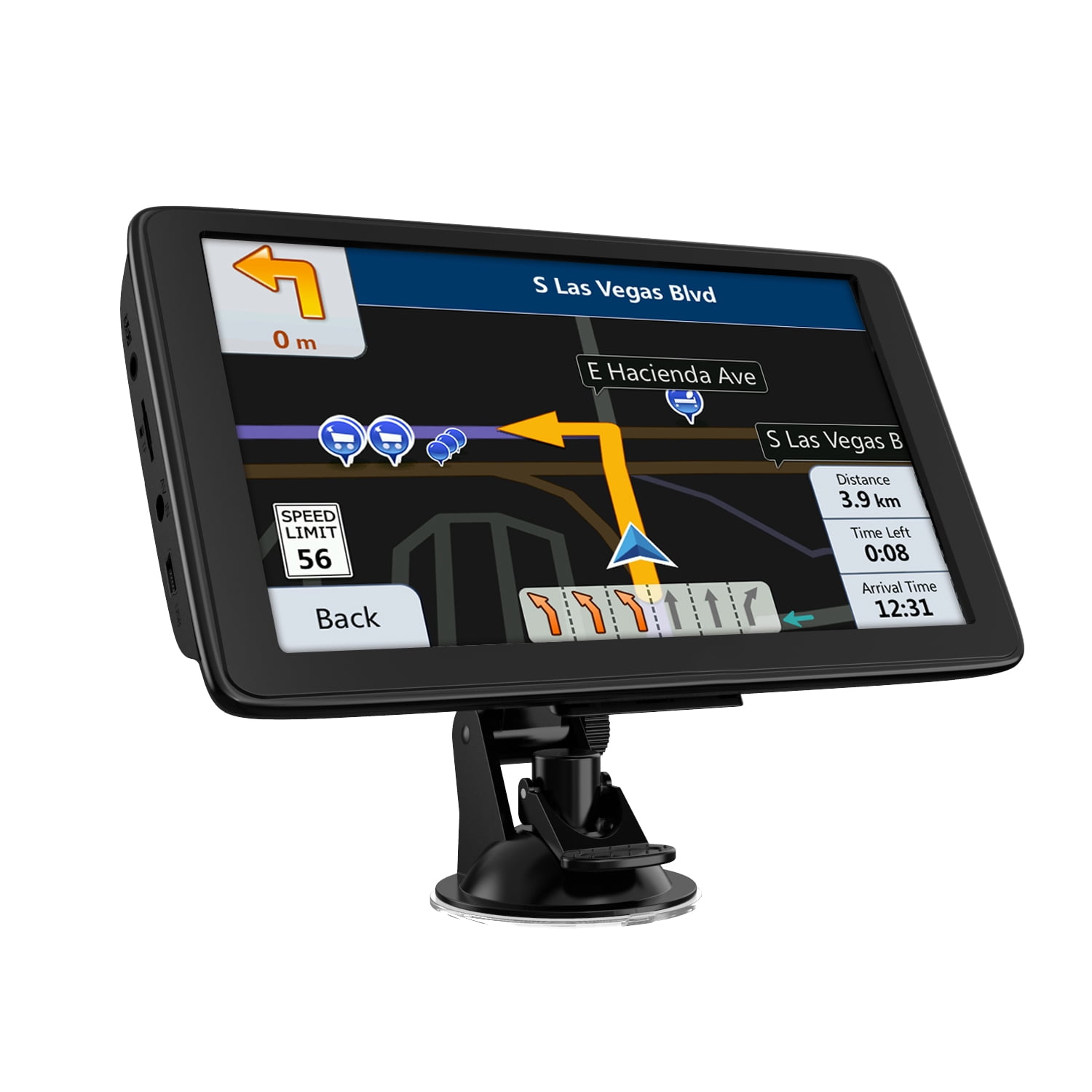 XGODY 5-inch Car GPS Navigation For Truck GPS Navigator 8G 256MB ...