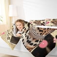 Castle Fairy Leopard Print Twin Comforter Sets 2pcs, Sport Billiard ...