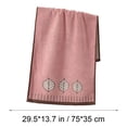 BSJJY Pink Thickened Face Towels, Ultra Soft Absorbent Washcloths for ...