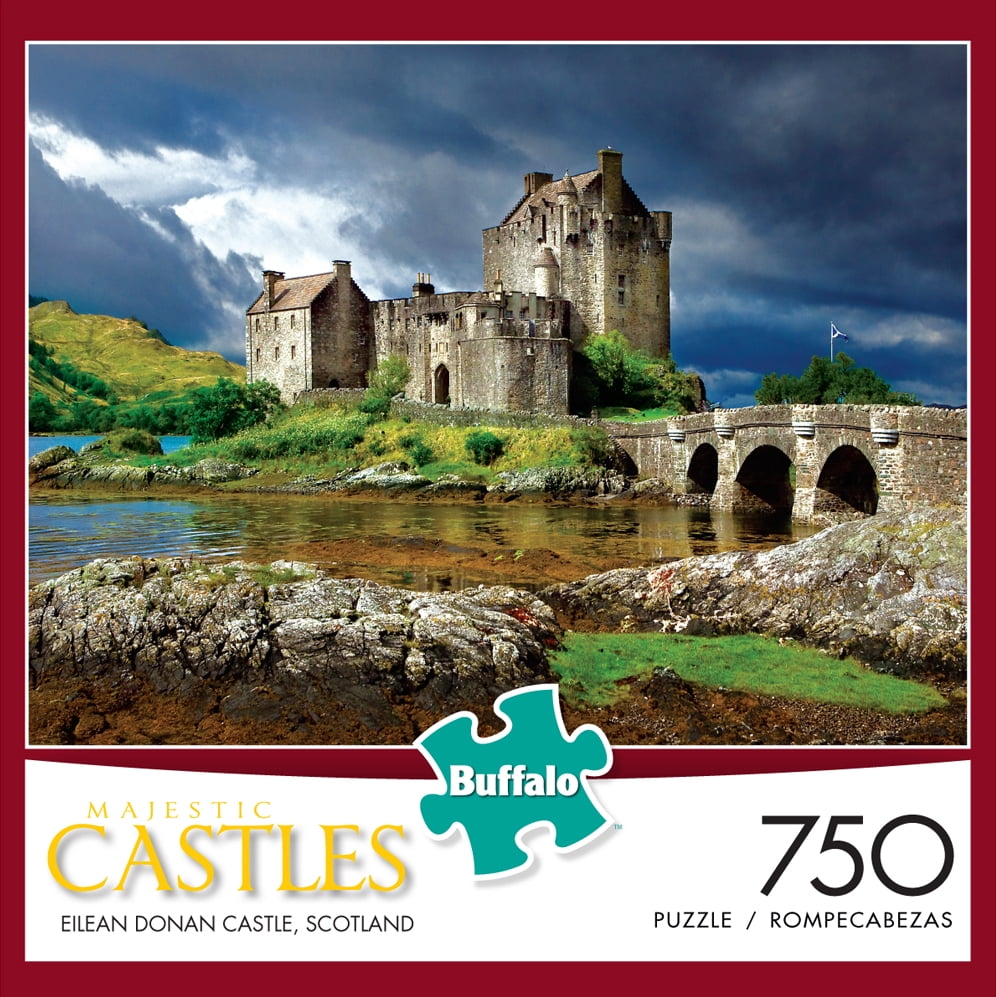 750 Piece Majestic Castle Eilean Donan Castle Jigsaw Puzzle Multi ...