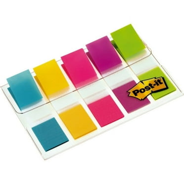 Post-it 1/2 0.50" x 1.75" - Assorted - Self-stick - 189 / Pack ...