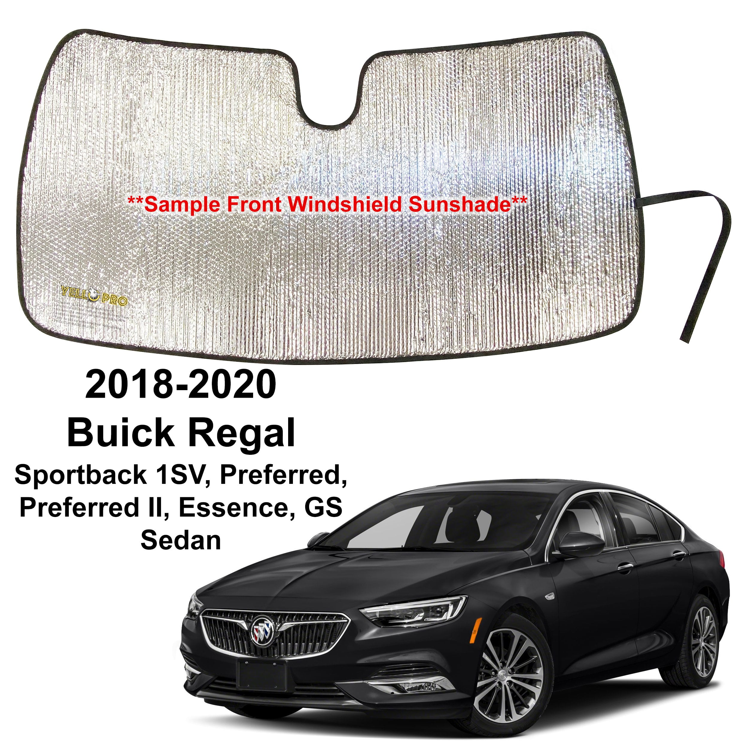 Front Windshield Sunshade for 2018-2020 Buick Regal Sportback 1SV ...