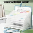 Document Organizer, Accordion Style A4 Folder for Student Exam Paper ...