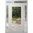 Front Exterior Prehung Metal-Plastic Door Clear Glass / MANUX 8666 ...