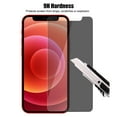 UZWZW 4 Pack Privacy Screen Protector Tempered Glass for iPhone 12 mini ...