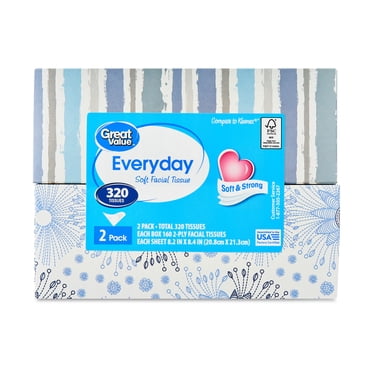 Kleenex Facial Tissue - 160 2-Ply Box, 4 Pack (Designs & Colors Will ...