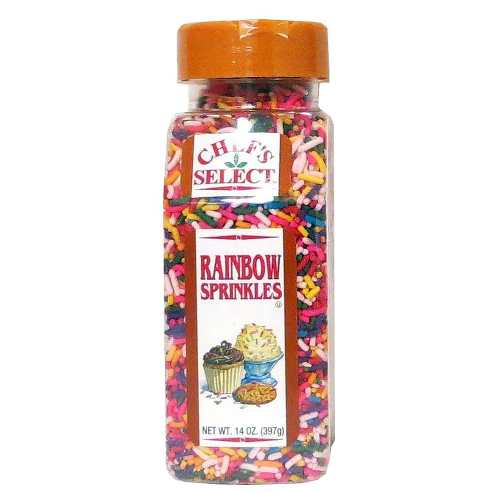 Chef's Select Rainbow Sprinkle 397 g | Walmart Canada