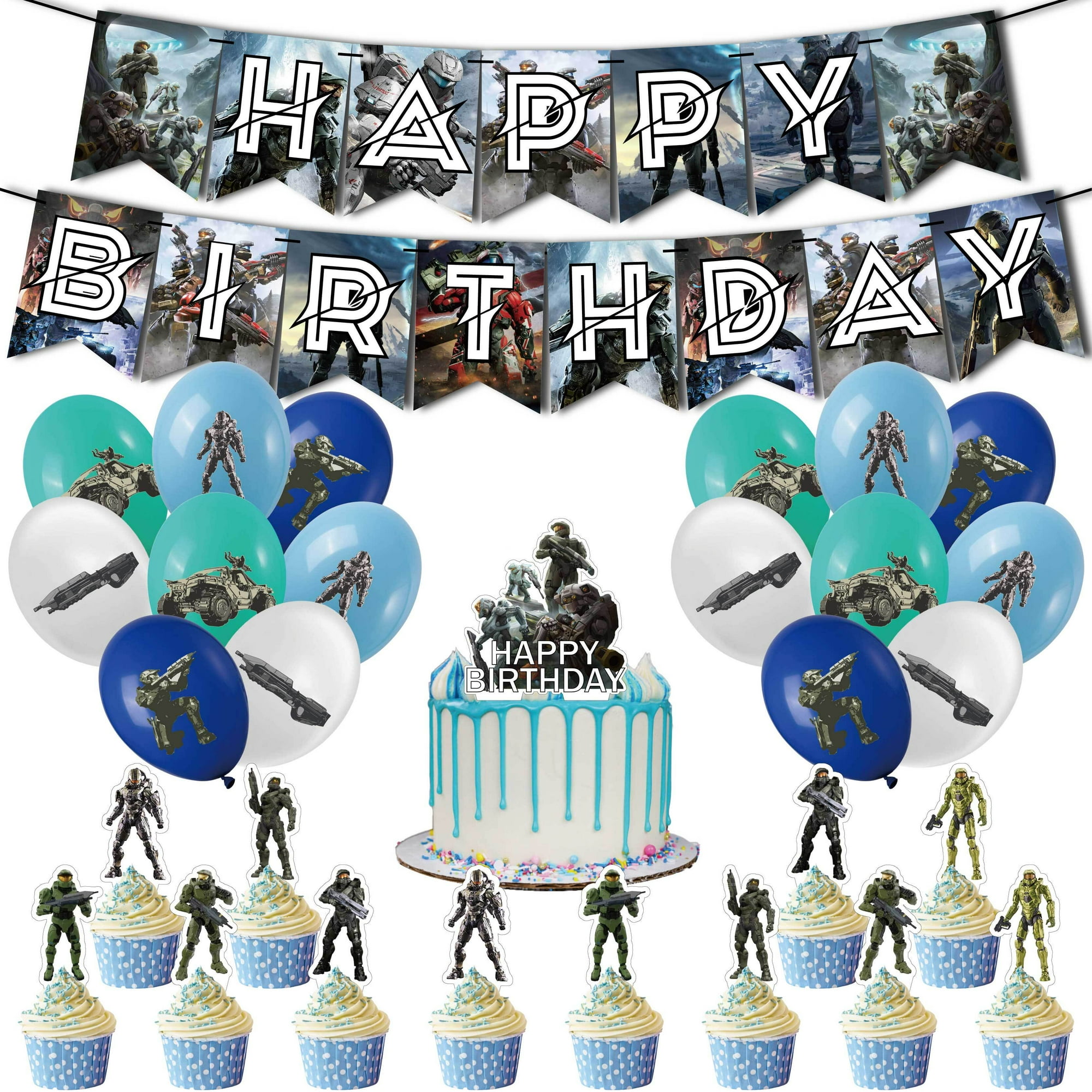 Click here for Lmhtrade 30 Pcs For Halo Cartoon Theme Birthday De... prices
