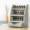 LIANTRAL Essential Oils Storage Rack - Organizer - Holds 45 Bottles ...