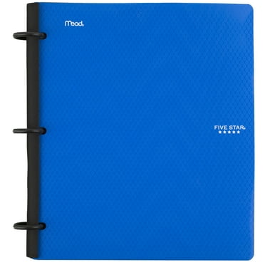 Five Star Flex 1 1/2" Hybrid NoteBinder, Black (72403) - Walmart.com