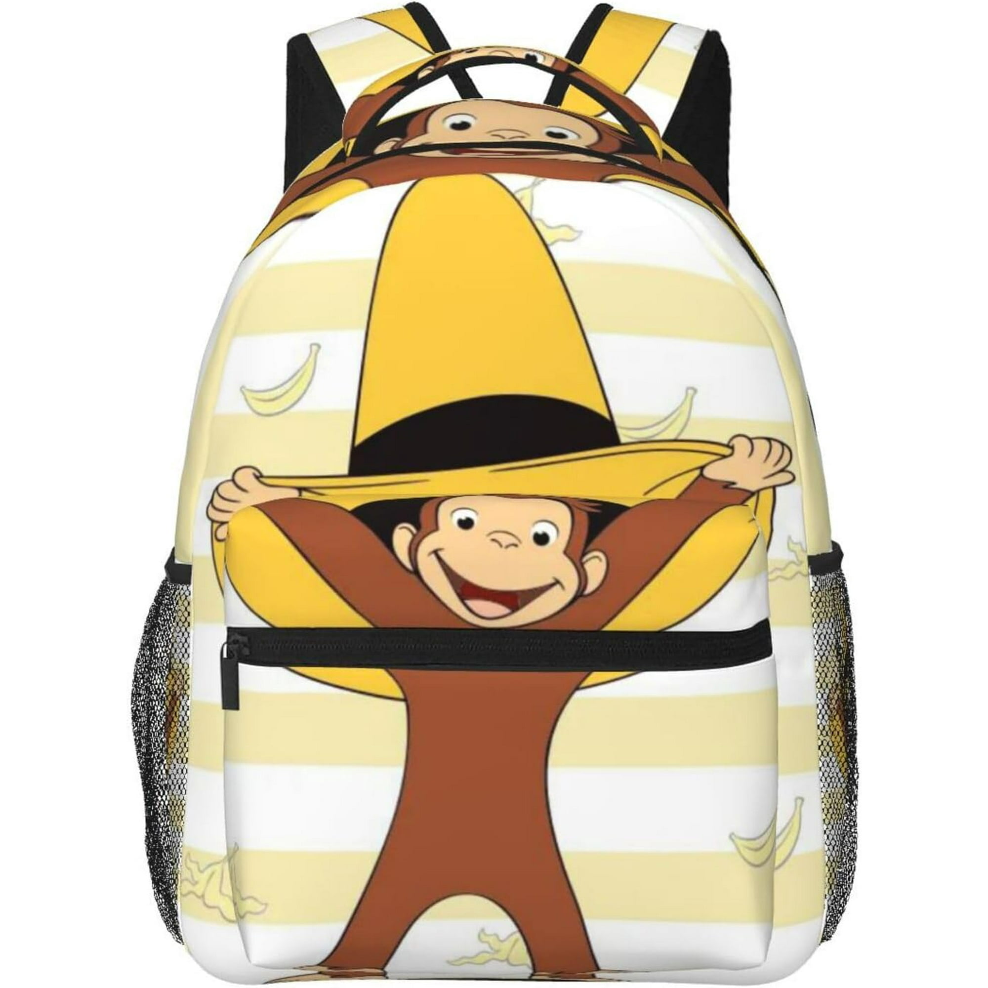 Click here for Anime Backpack Curious George Backpack Funny Lapto... prices