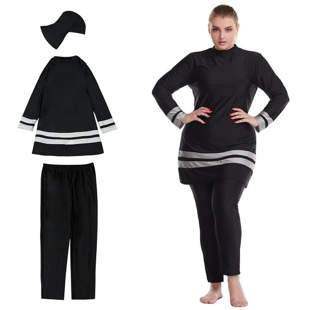 Full Cover Swimsuit Modesty Swimsuit Arab Set for 6XL - Walmart.ca