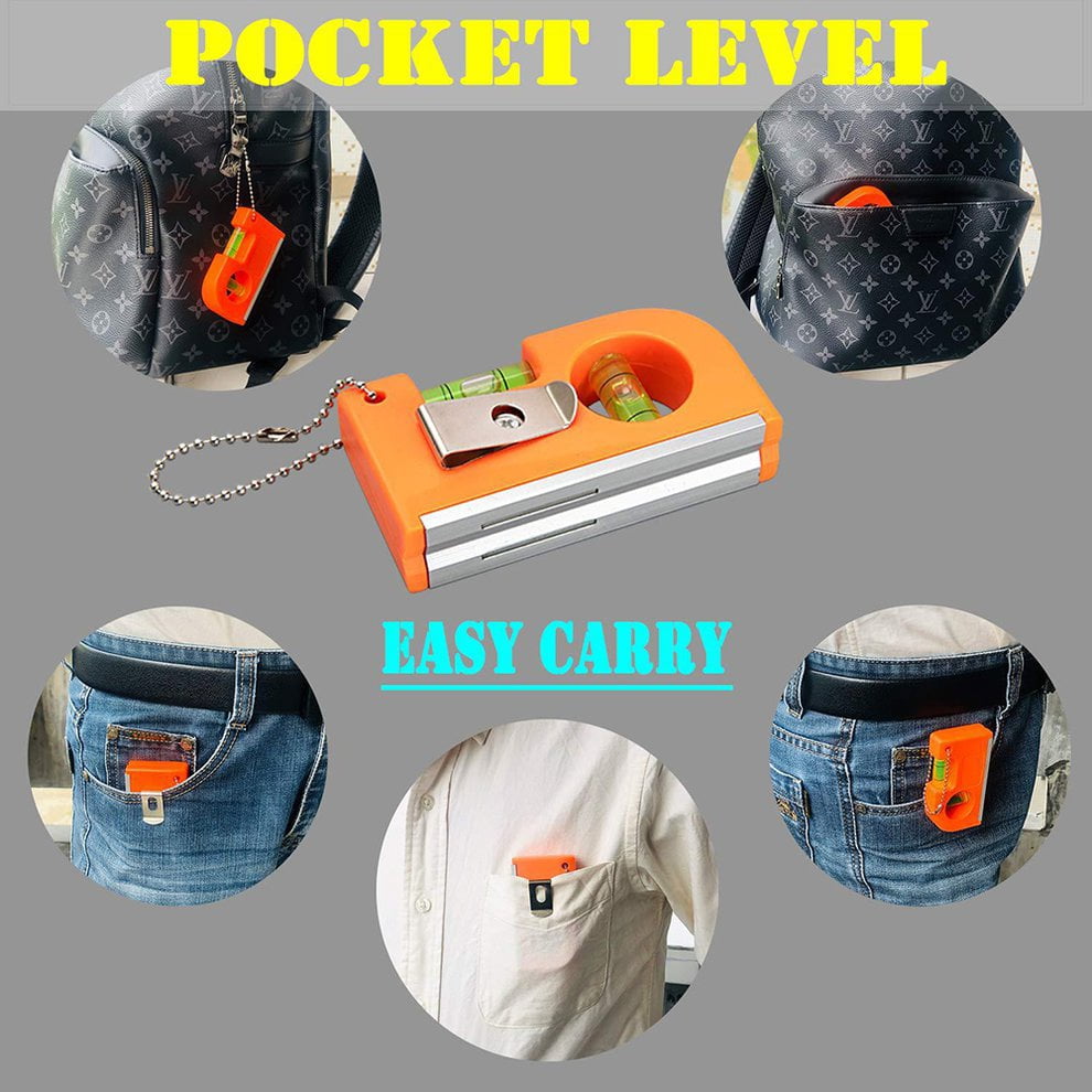 Spirit level Zipper spirit level Hanging level spirit level magnetic ...