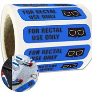 Patient I.D. Adhesive Medical Chart Labels,Thermal Pre Printed Room No ...