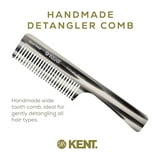 Kent 91T Detangler Combs for Women Wide Tooth Hair Comb for Curly and ...