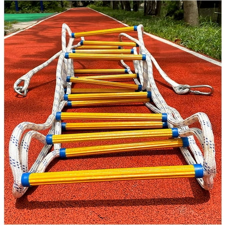 Outdoor Evacuation Fire Escape Ladder Safety Rope Ladder Flame ...