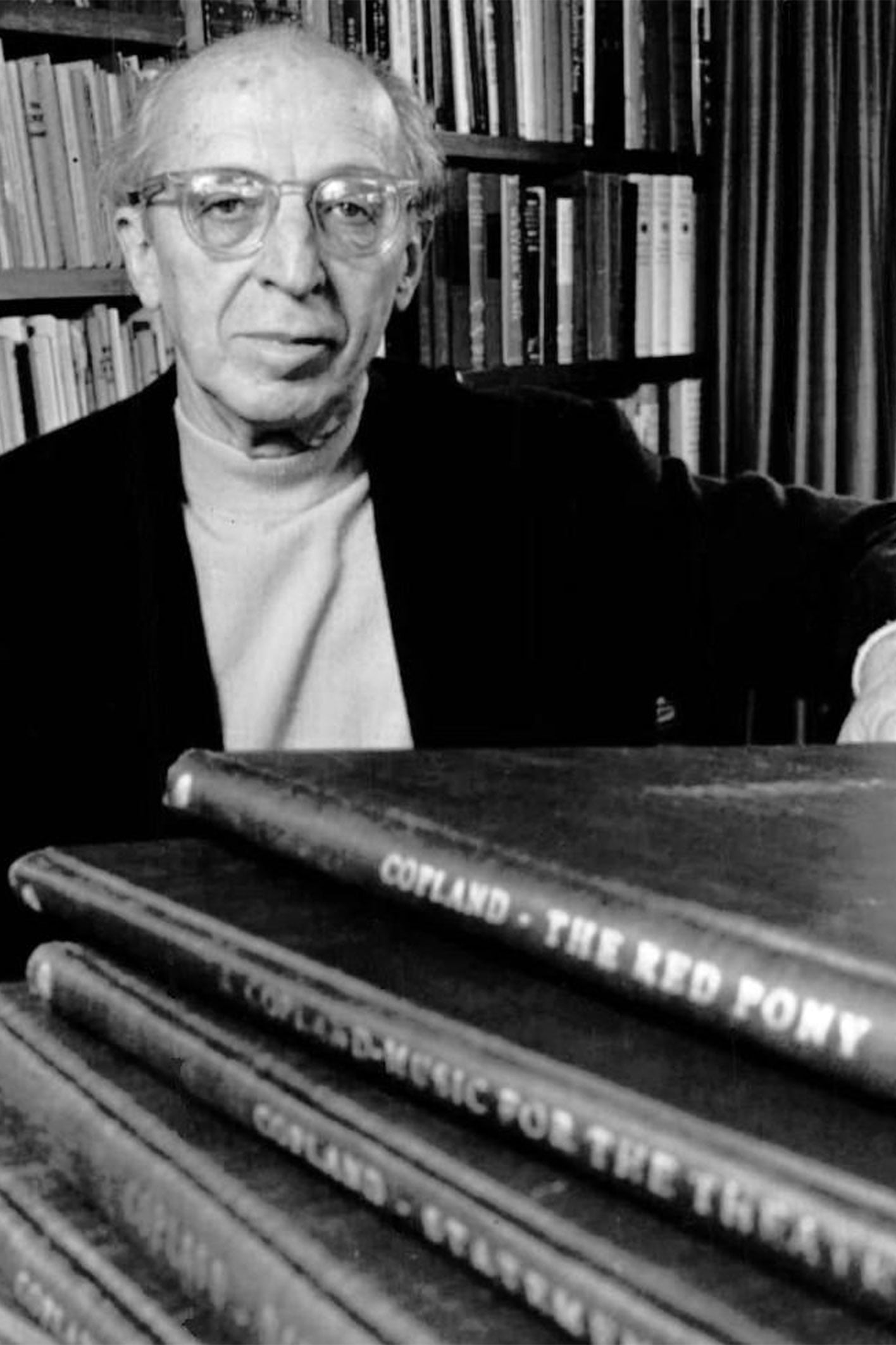 24x36 gallery poster, Aaron Copland as subject of a Young Peoples ...