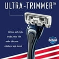 Barbasol Men's Ultra 6 Plus Disposable Razors with Comfort Grip Handle ...