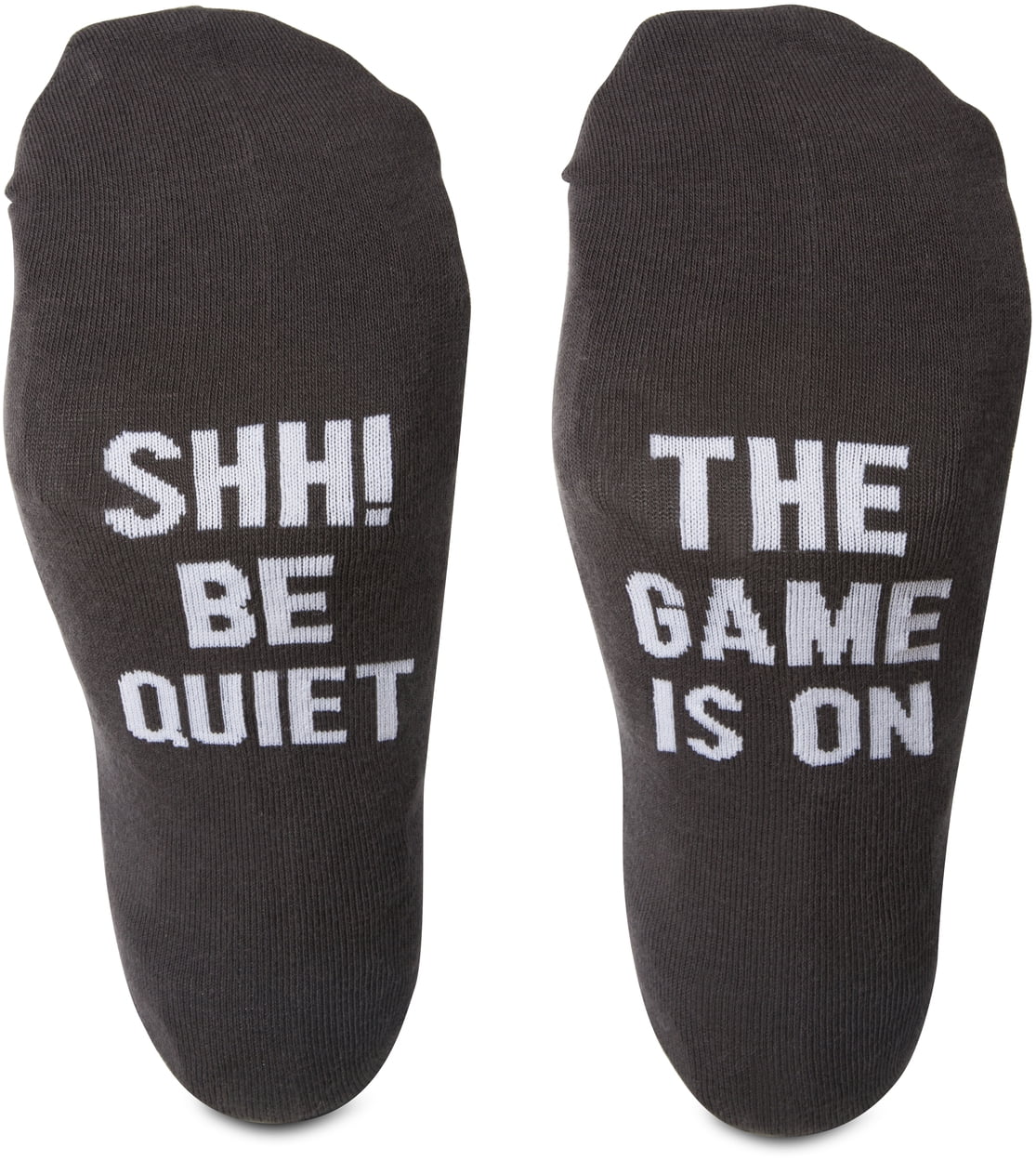 Pavilion - Shh! Be Quite The Game Is On - Dark Gray Mens Cotton Blend ...