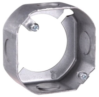Crouse-Hinds TP258, Electrical Octagon Outlet Box Extension Ring, 3 1/4 ...