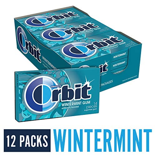 Orbit Wintermint Sugarfree Gum, 12 packs - Walmart.ca