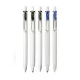 Uni-Ball® One Retractable Gel Pens, Micro Point, 0.5 mm, White Barrel ...