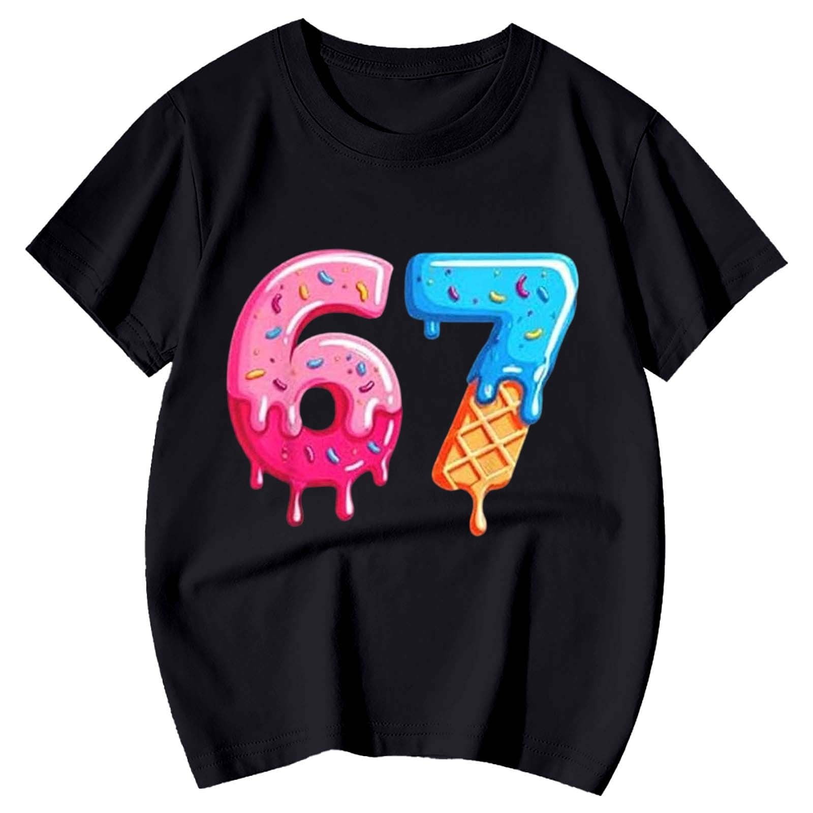 Click here for Liyamei 67 Six Funny Number With Joke Print Graphi... prices