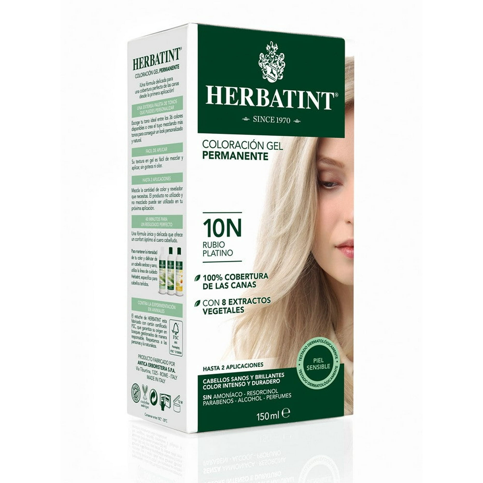 Coloración Permanente Natural 10N - Rubio Platinado | Knasta Chile